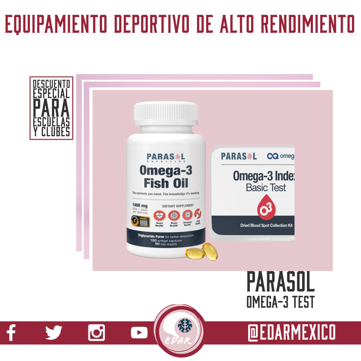 PARASOL NUTRITION OMEGA-3 TEST – @edarmexico
